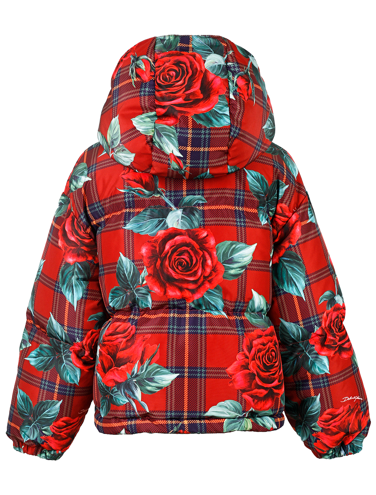 Куртка в клетку тартан с розами Dolce & Gabbana, 1074509380733 ...